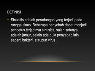 Sinusitis jamur fix | PPT