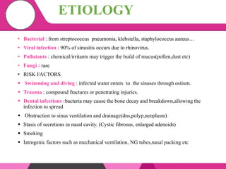 SINUSITIS PPT.pptx