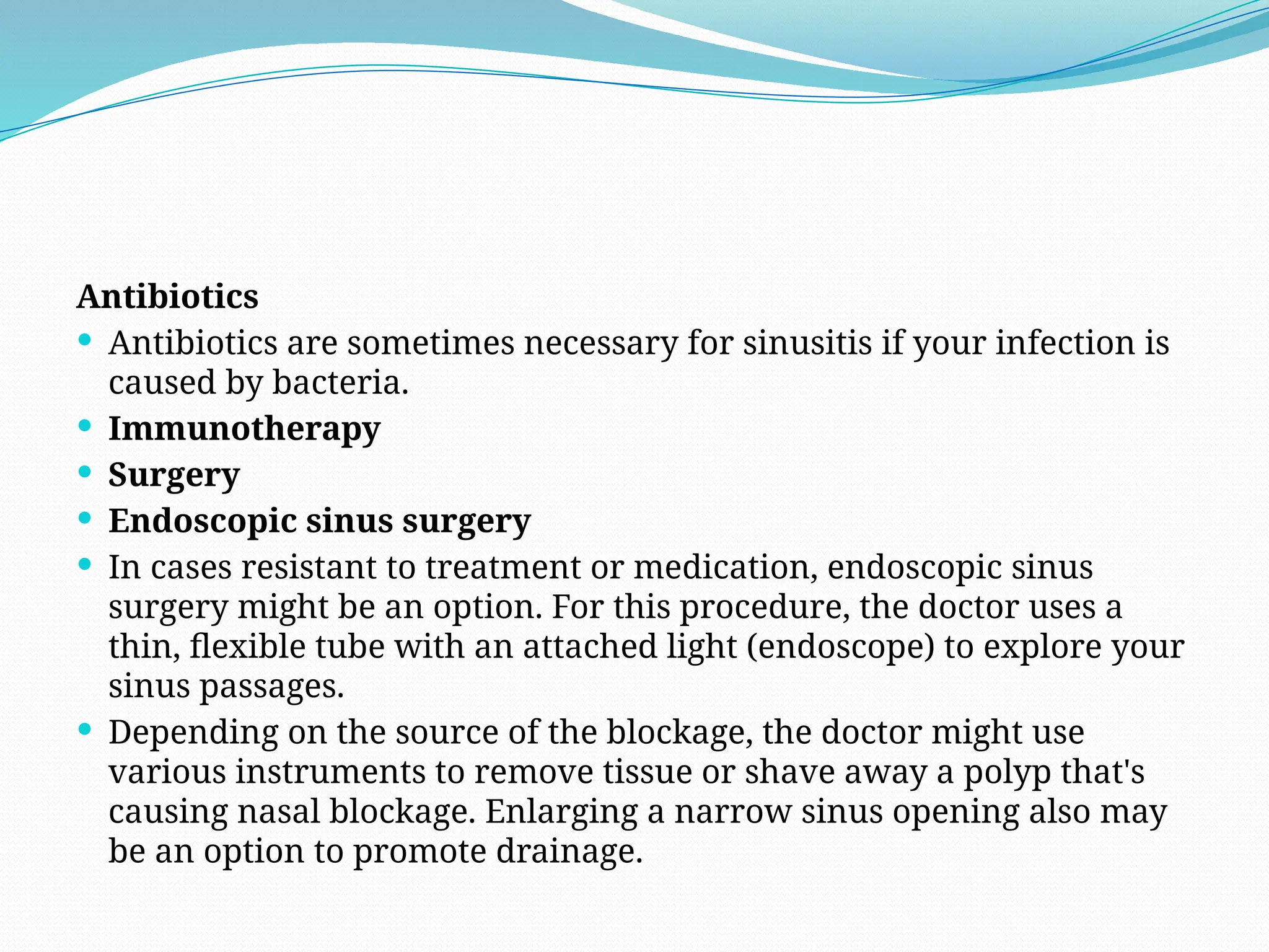 sinusitis indication pathophysiology ,diagnosis | PPT