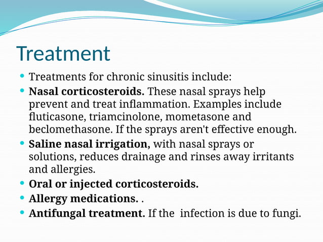 sinusitis indication pathophysiology ,diagnosis | PPT
