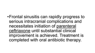 Sinusitis diagnosis and possible treatment.pptx