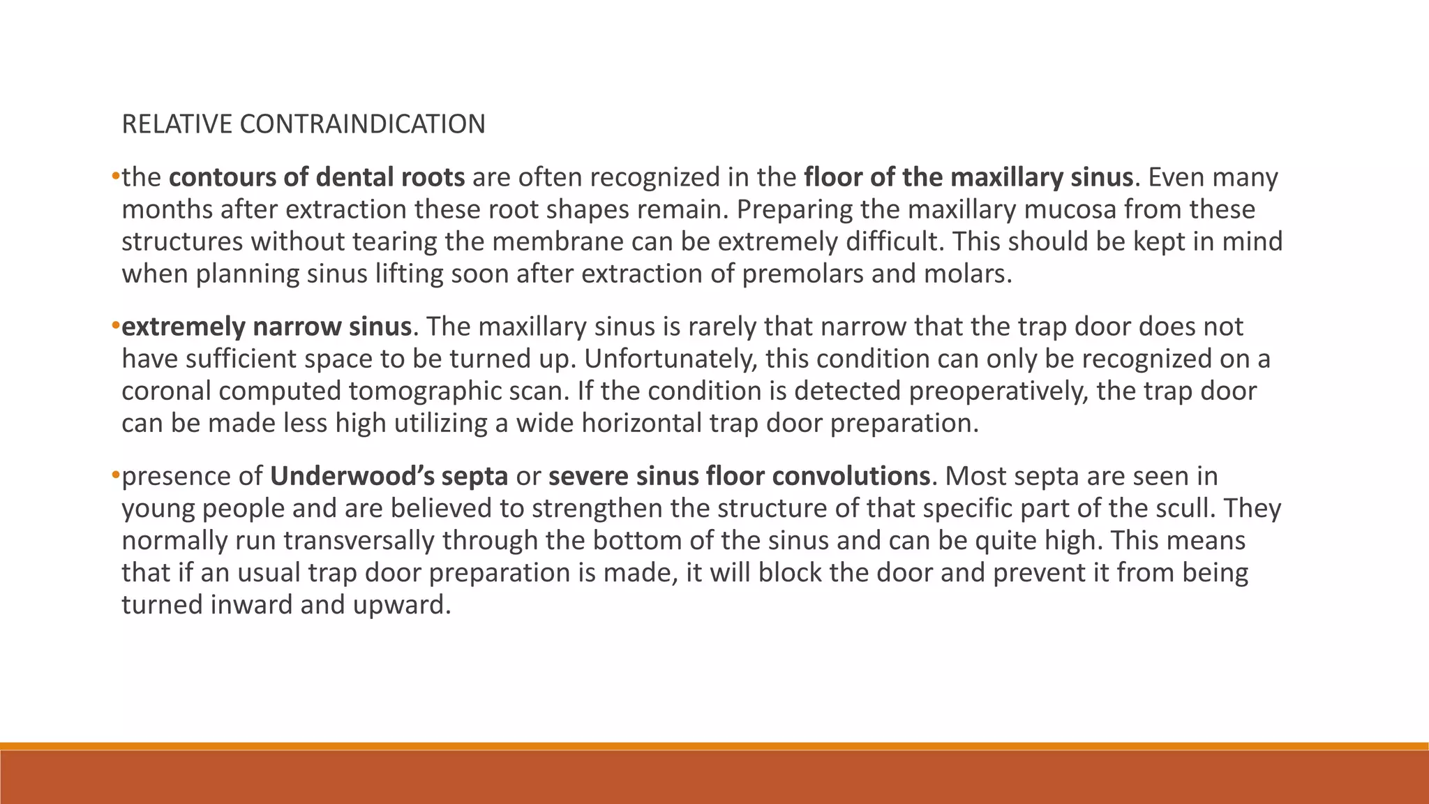 Sinus floor elevation | PPT