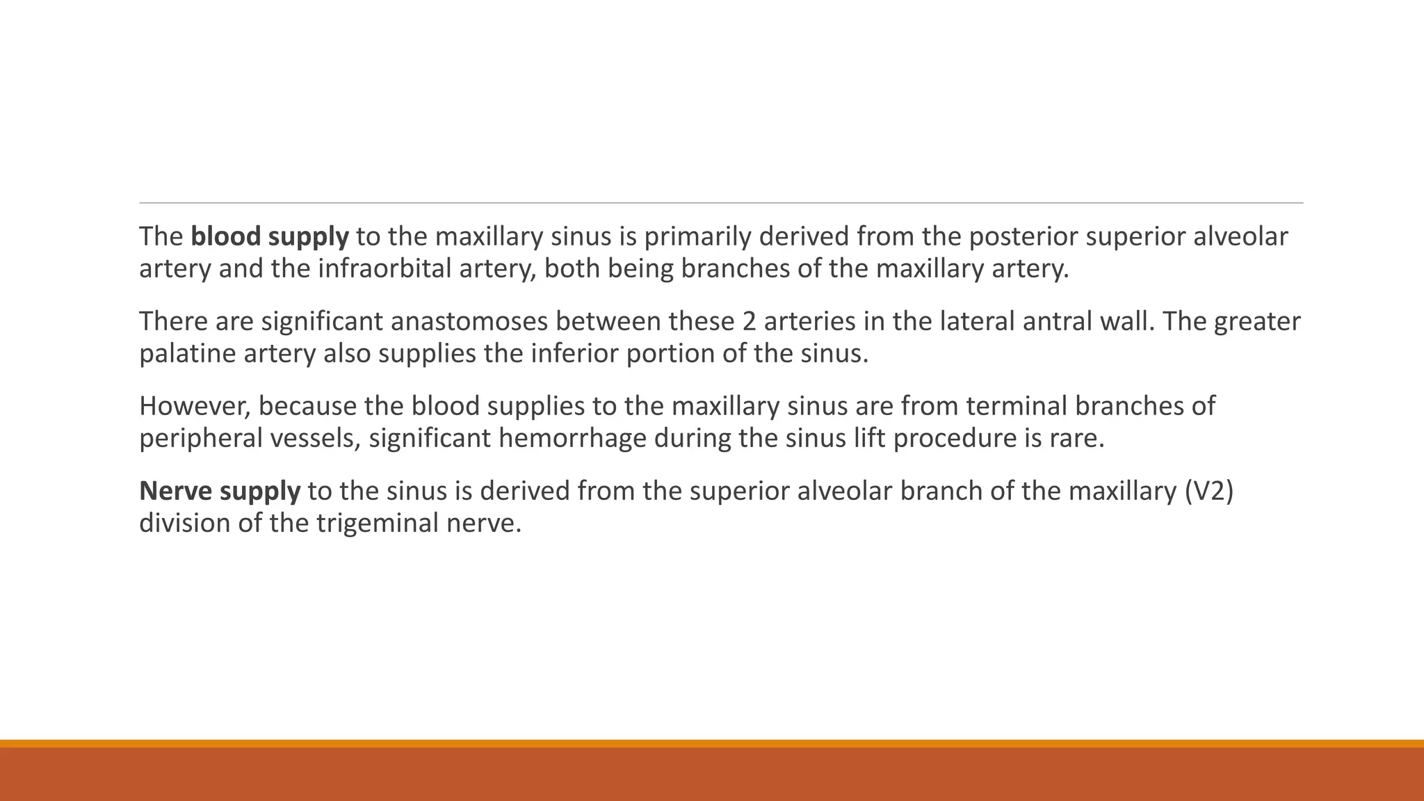 Sinus floor elevation | PPTX