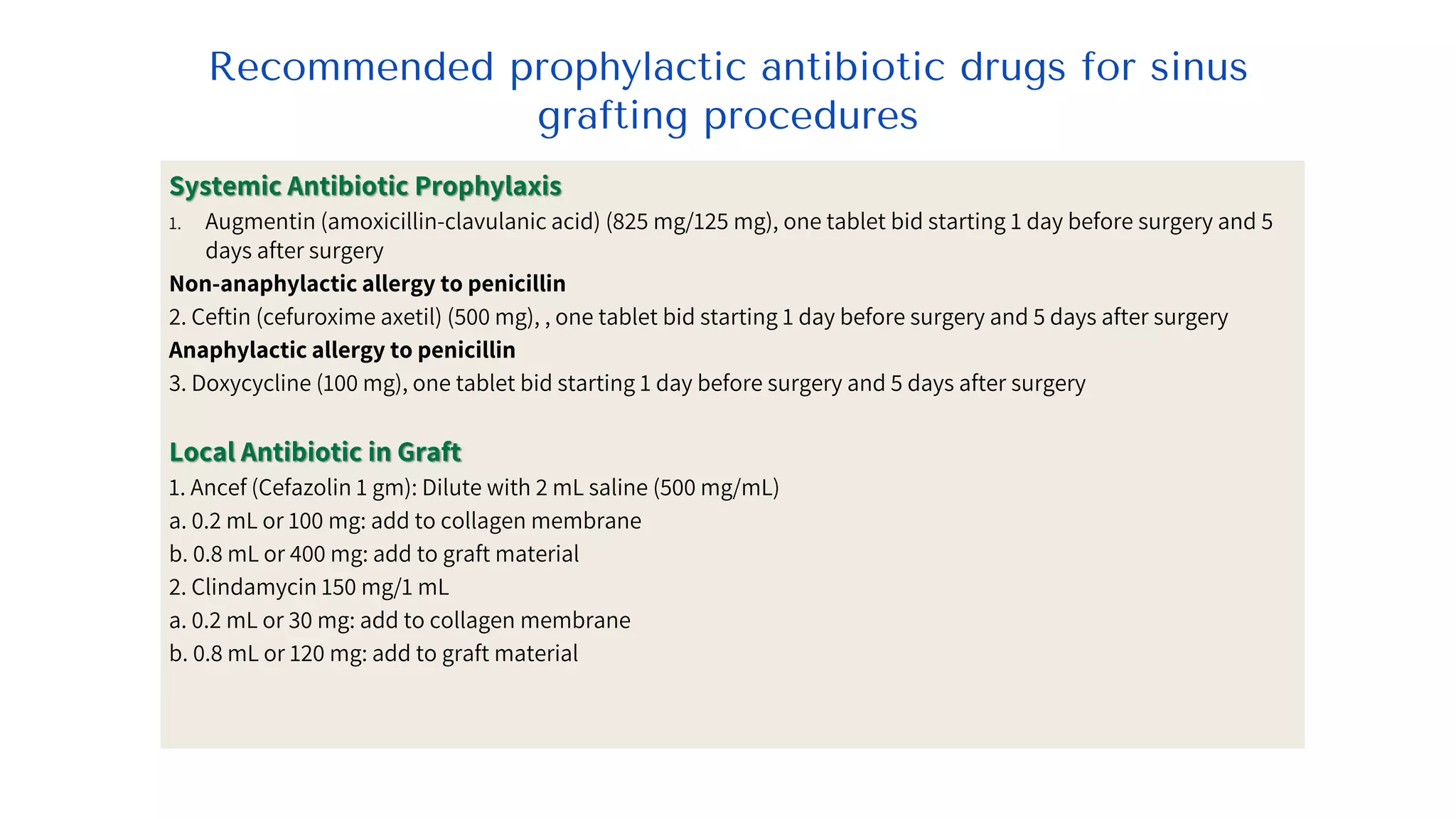 sinus lift | PPTX