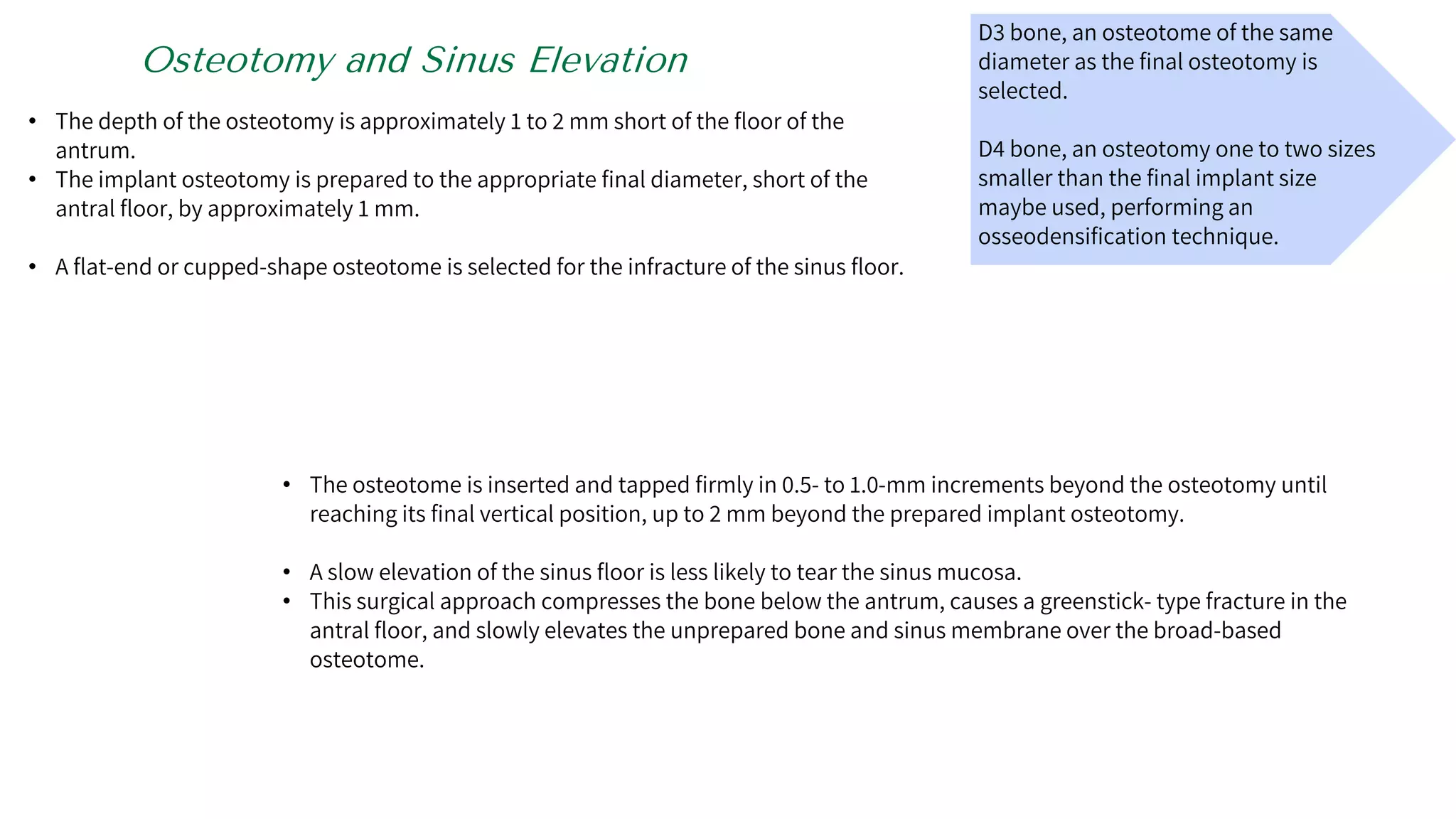 sinus lift | PPTX