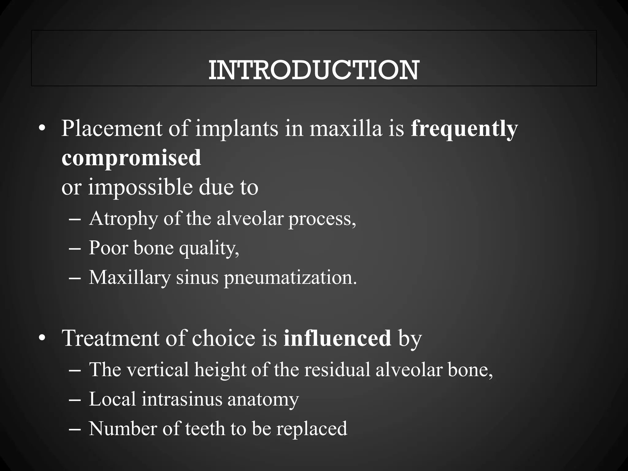 Sinus Lift ppt about maxillary sinus lift | PDF