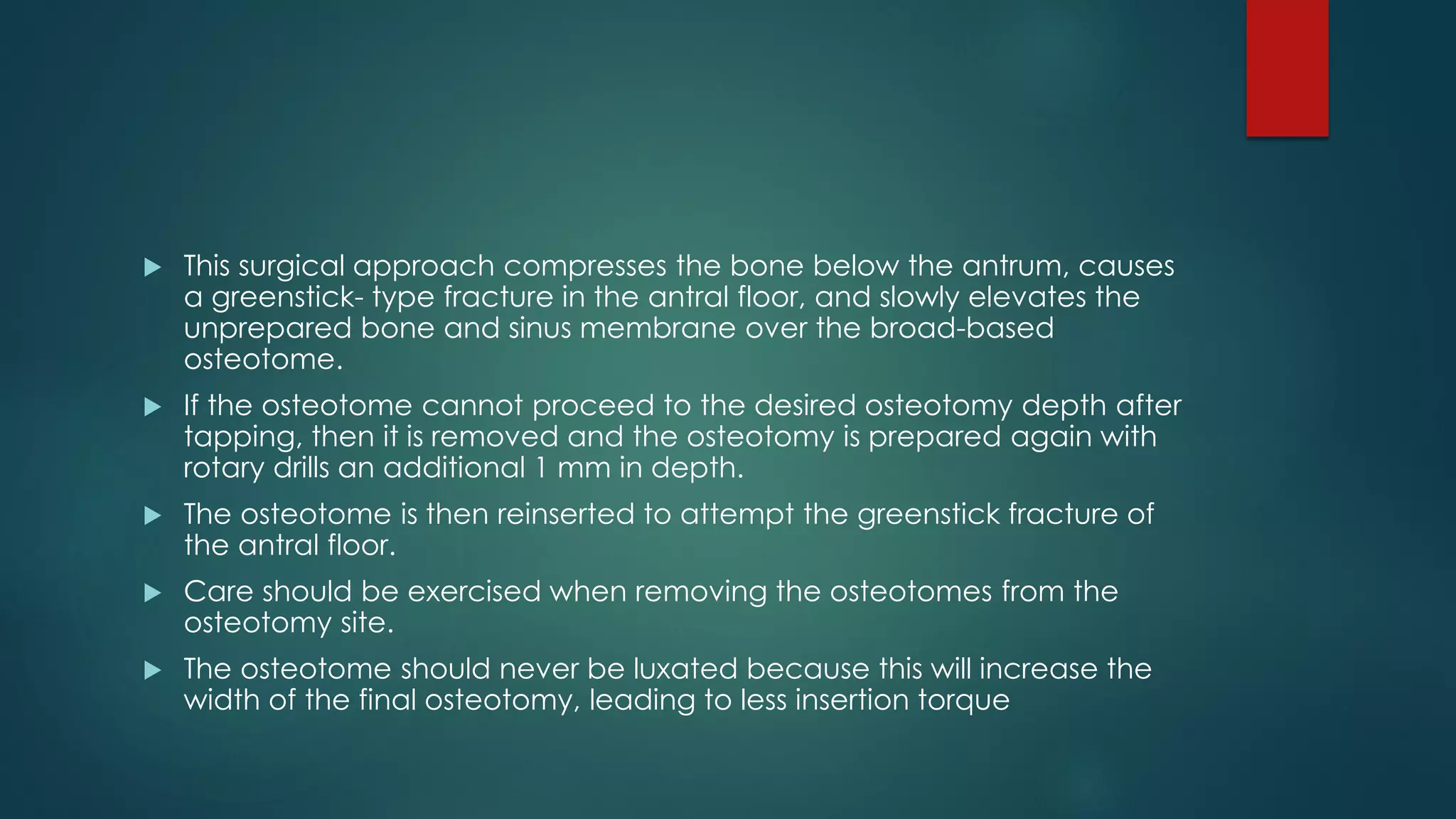 Sinus lift procedures.pptx