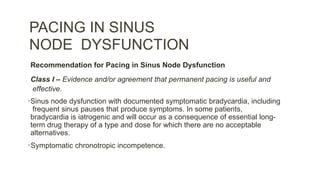 Sinus Node Dysfunction by Raashed Ramzan | PPT