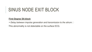 Sinus node dysfunction | PPTX | Heart and Cardiovascular Diseases ...