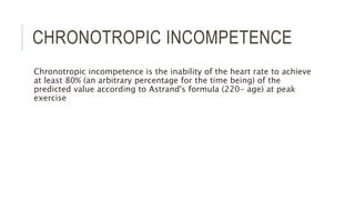 Sinus node dysfunction | PPTX | Heart and Cardiovascular Diseases ...