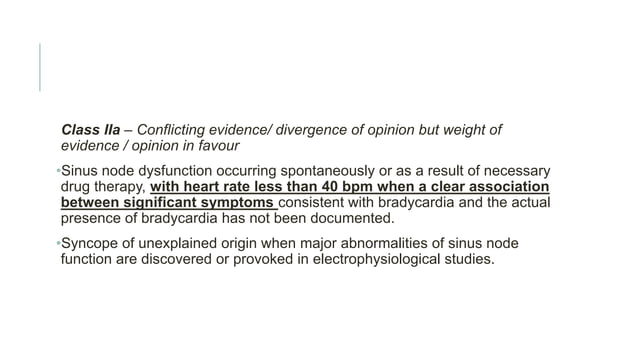 Sinus node dysfunction | PPTX