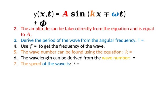 Sinusoidal-Wave-Equation.pptx physics chorba chorba | PPT