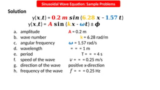 Sinusoidal-Wave-Equation.pptx physics chorba chorba | PPT