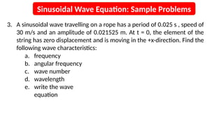 Sinusoidal-Wave-Equation.pptx physics chorba chorba | PPT
