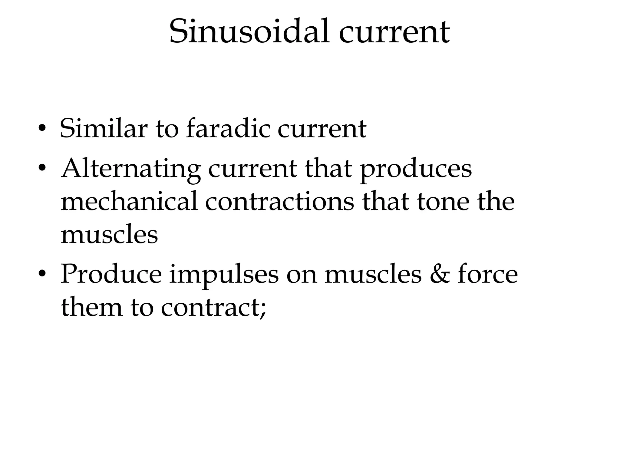 Sinusoidal current 2 | PPTX