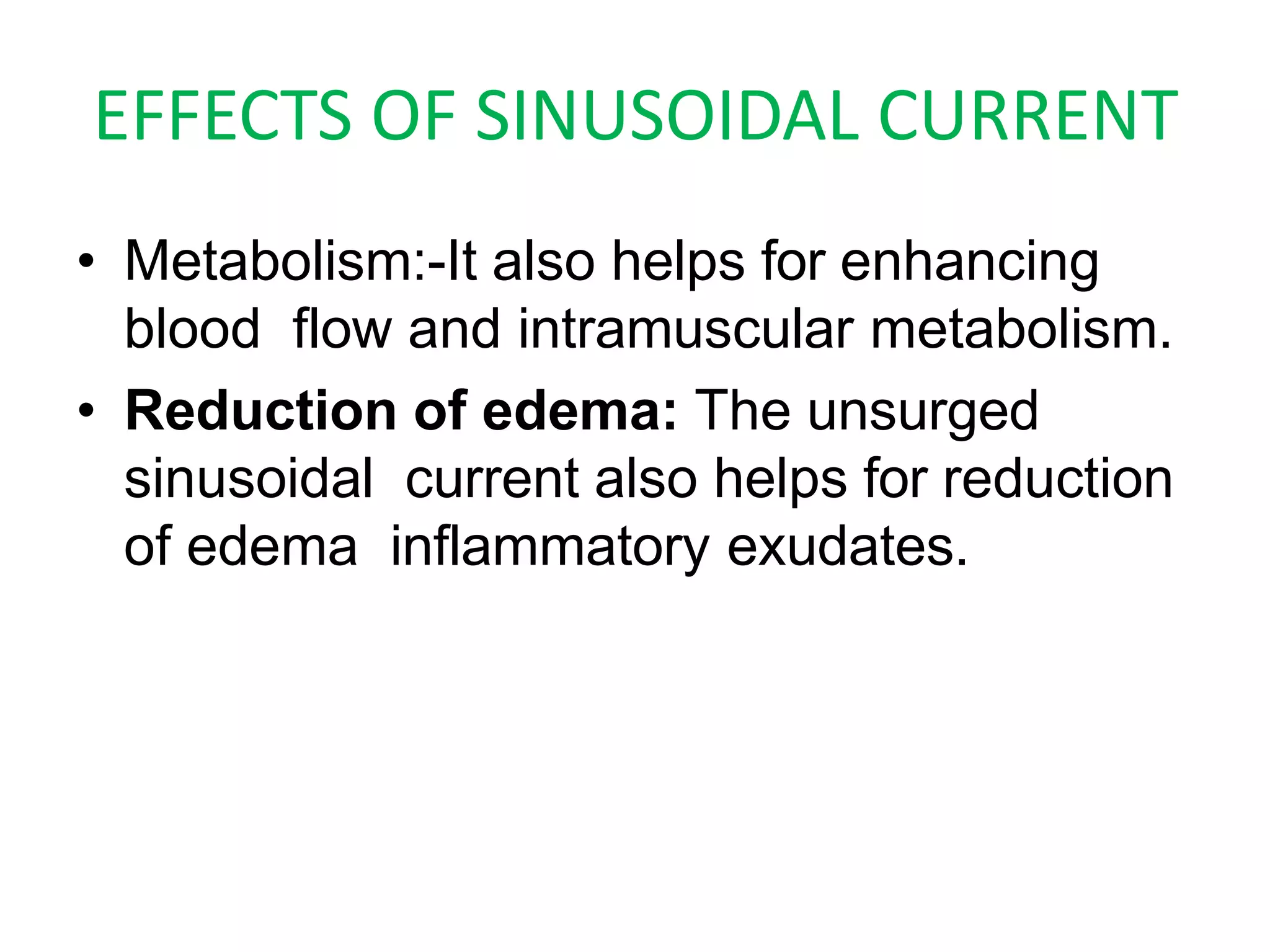 Sinusoidalcurrent | PPTX