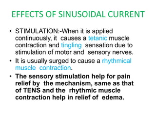 Sinusoidalcurrent | PPTX