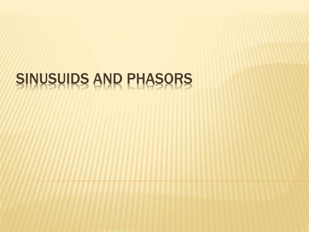 Sinusoids.pptx | Physics | Science