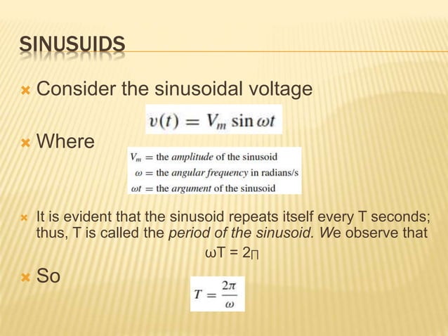 Sinusoids.pptx | Physics | Science