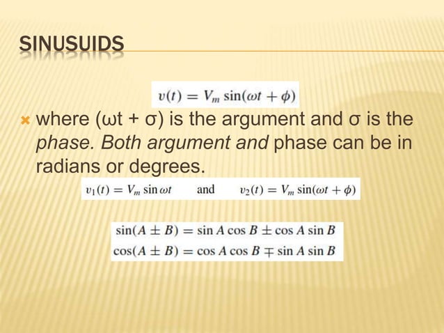 Sinusoids.pptx | Physics | Science