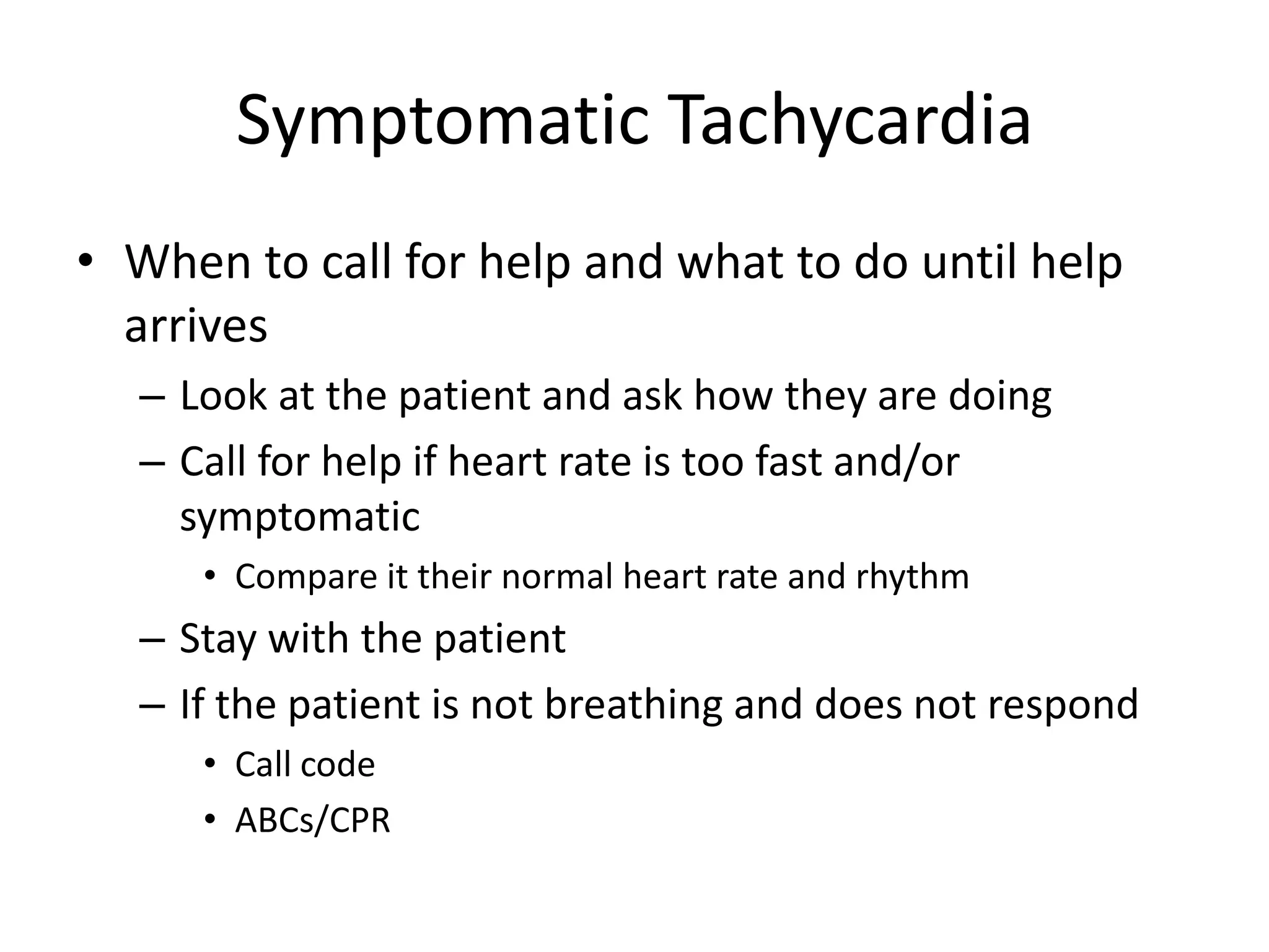 Sinus tachycardia | PPTX