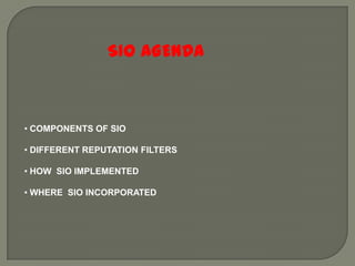 CISCO SECURITY INTELLIGENCE OPERATIONS SIO | PPTX | Internet | Computing