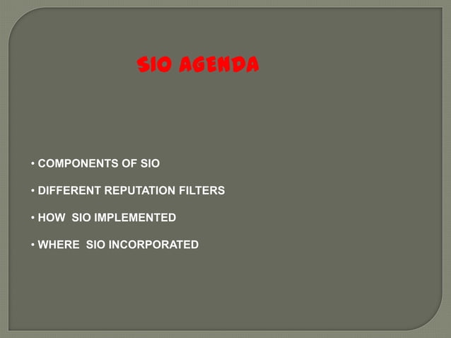CISCO SECURITY INTELLIGENCE OPERATIONS SIO | PPT
