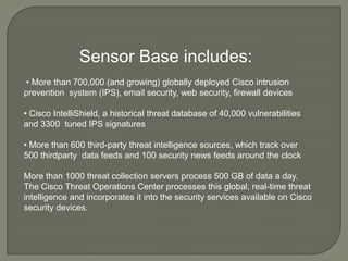 CISCO SECURITY INTELLIGENCE OPERATIONS SIO | PPTX | Internet | Computing