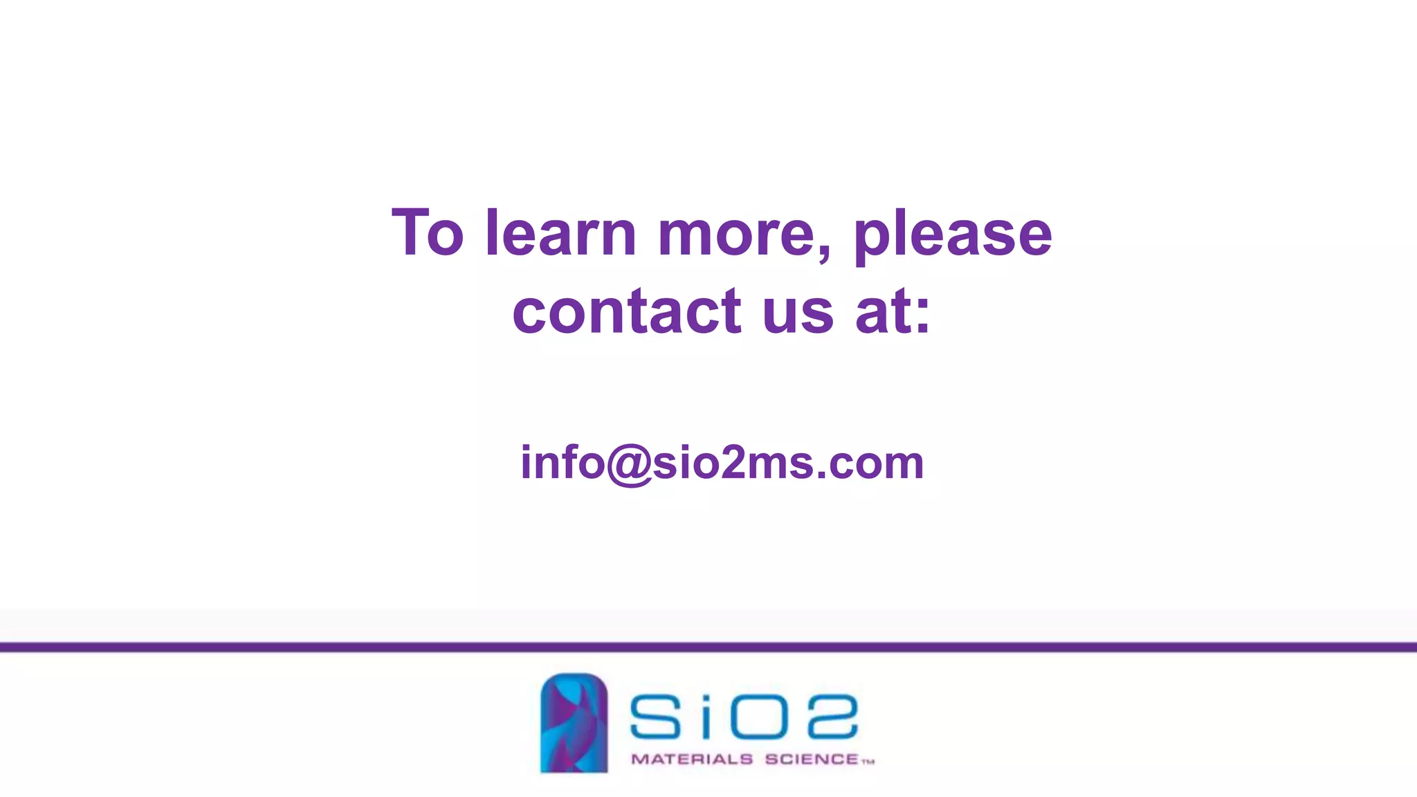 SiO2 material science slideshare | PPTX | Chemistry | Science