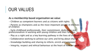 Siobhan Fitzpatrick (Early Years NI) & Teresa Heeney (Early Childhood ...