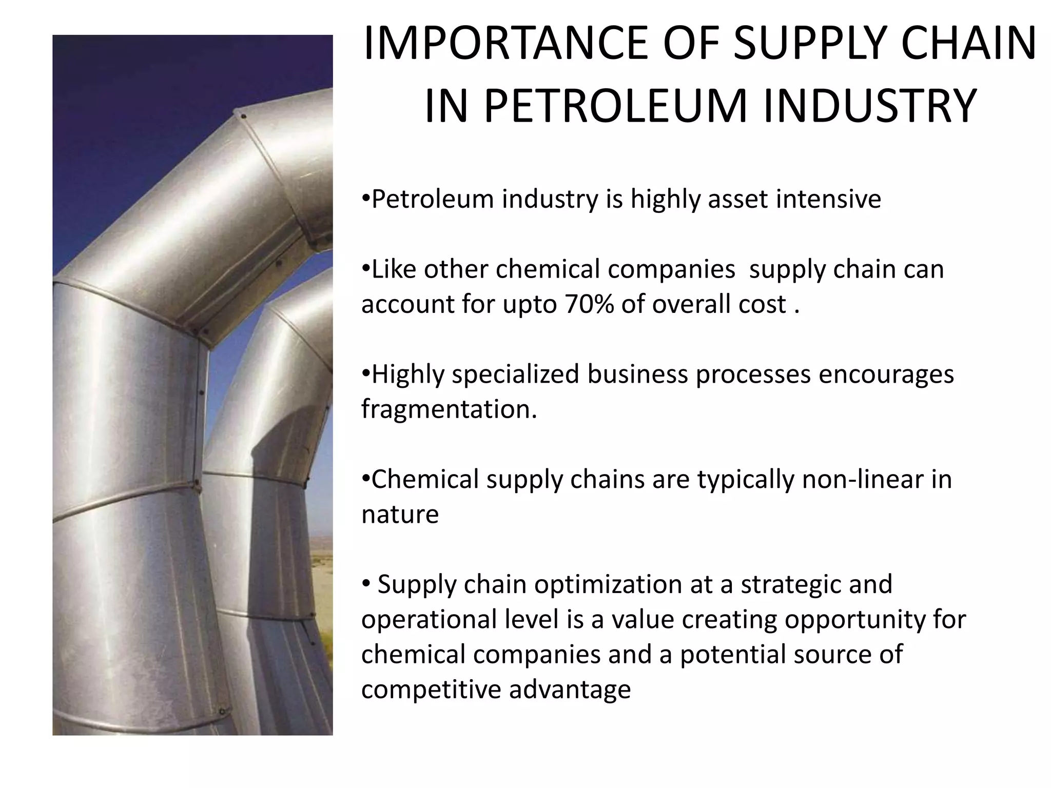 Supply Chain - Petroleum | PPTX