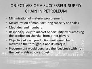 Supply Chain - Petroleum | PPTX