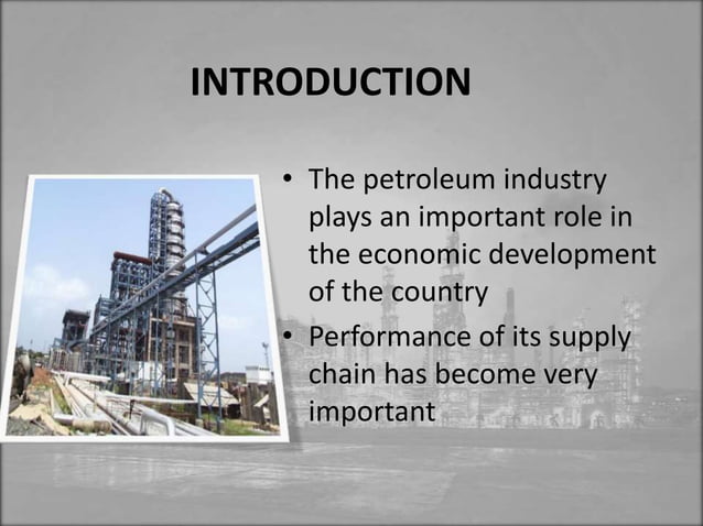 Supply Chain - Petroleum | PPTX