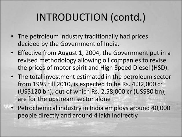 Supply Chain - Petroleum | PPTX