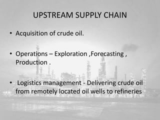 Supply Chain - Petroleum | PPTX