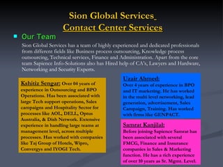 Sion company-profile | PPT | Telecommunications Industry | Industries