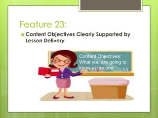 SIOP Model Features for Lesson Delivery | PPT