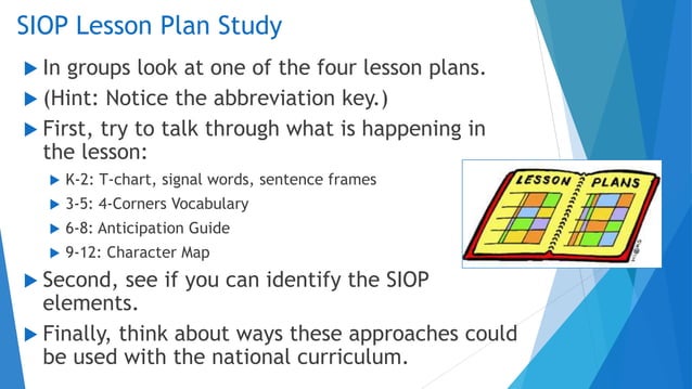 Siop presentation | PPTX | Educational Assessment | Education