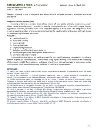 Sustainable intensification options for rice-wheat system | PDF
