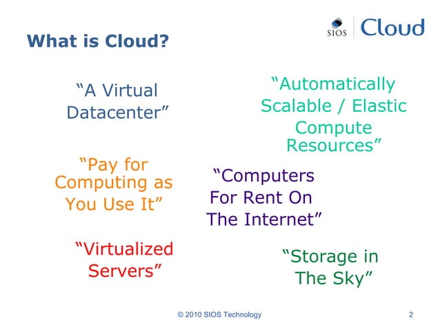 Overview of Cloud Computing | PPT