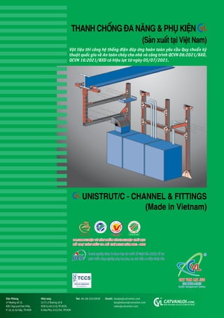 MEP Hangers and Supports - Unistrut Channel | PDF