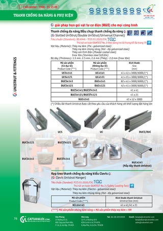 MEP Hangers and Supports - Unistrut Channel | PDF