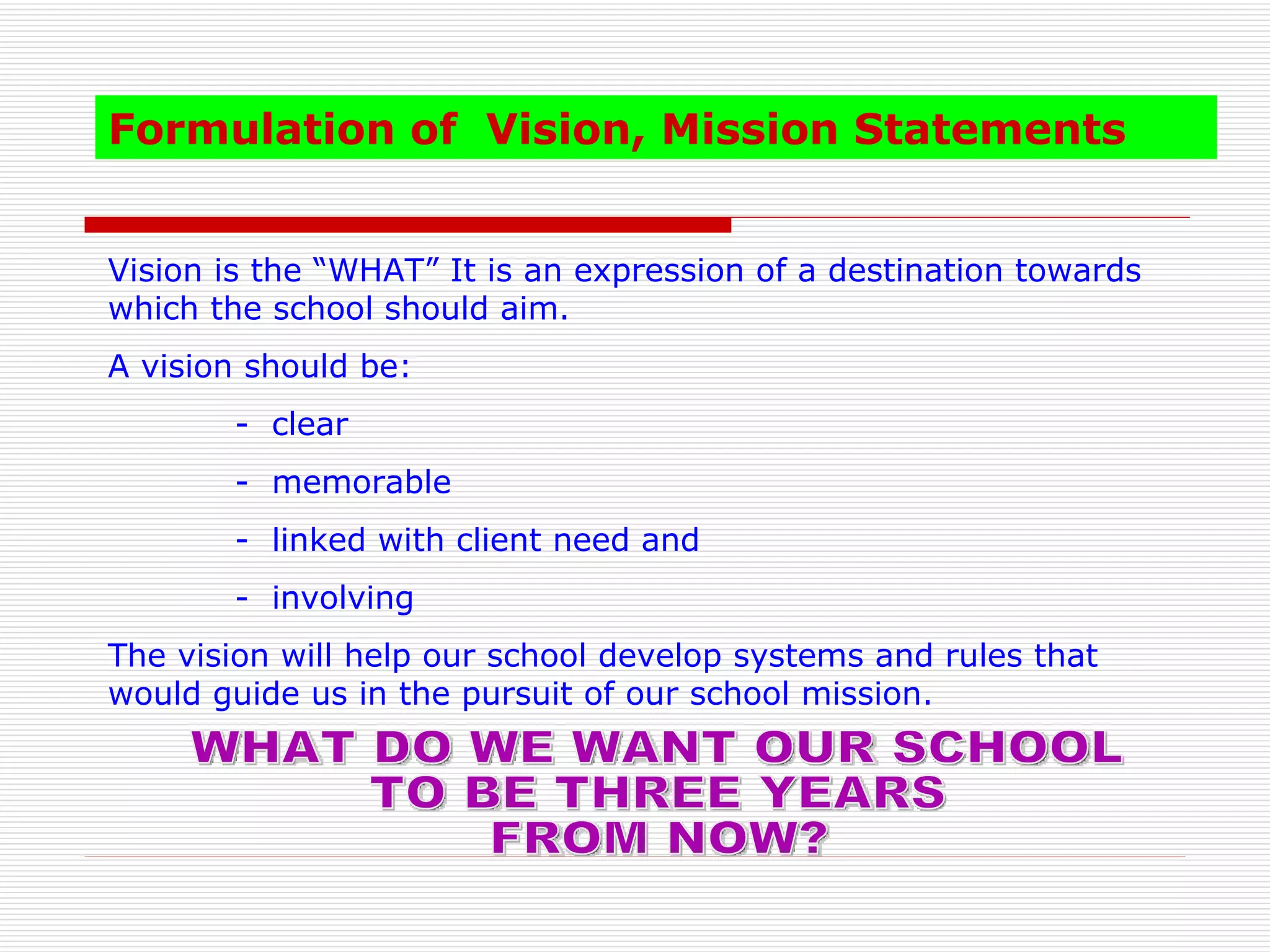 School Improvement Plan | PPT