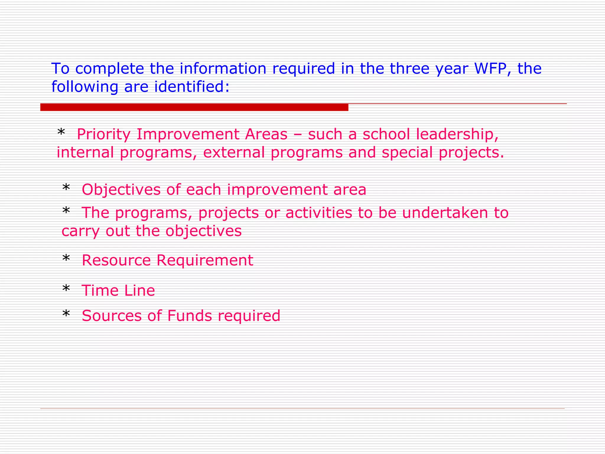 School Improvement Plan | PPT