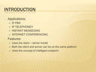 Session Initiation Protocol - In depth analysis | PPTX