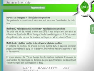 Study on Improving Throughput Time through Value Stream Mapping | PPTX