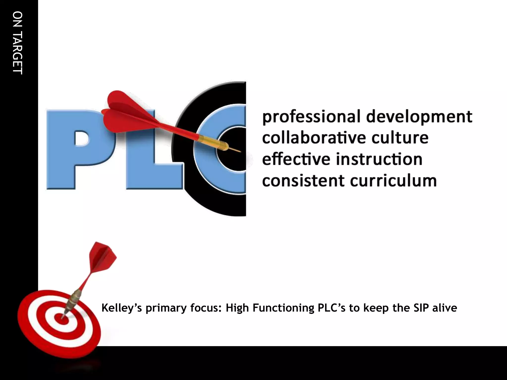 Staying on target: Intentional implementation of the school improvement ...