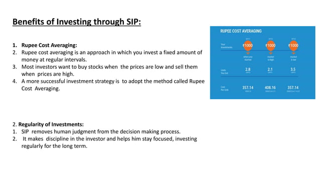 Sip(systematic investment plan) | PPTX | Stocks and Bonds | Personal ...