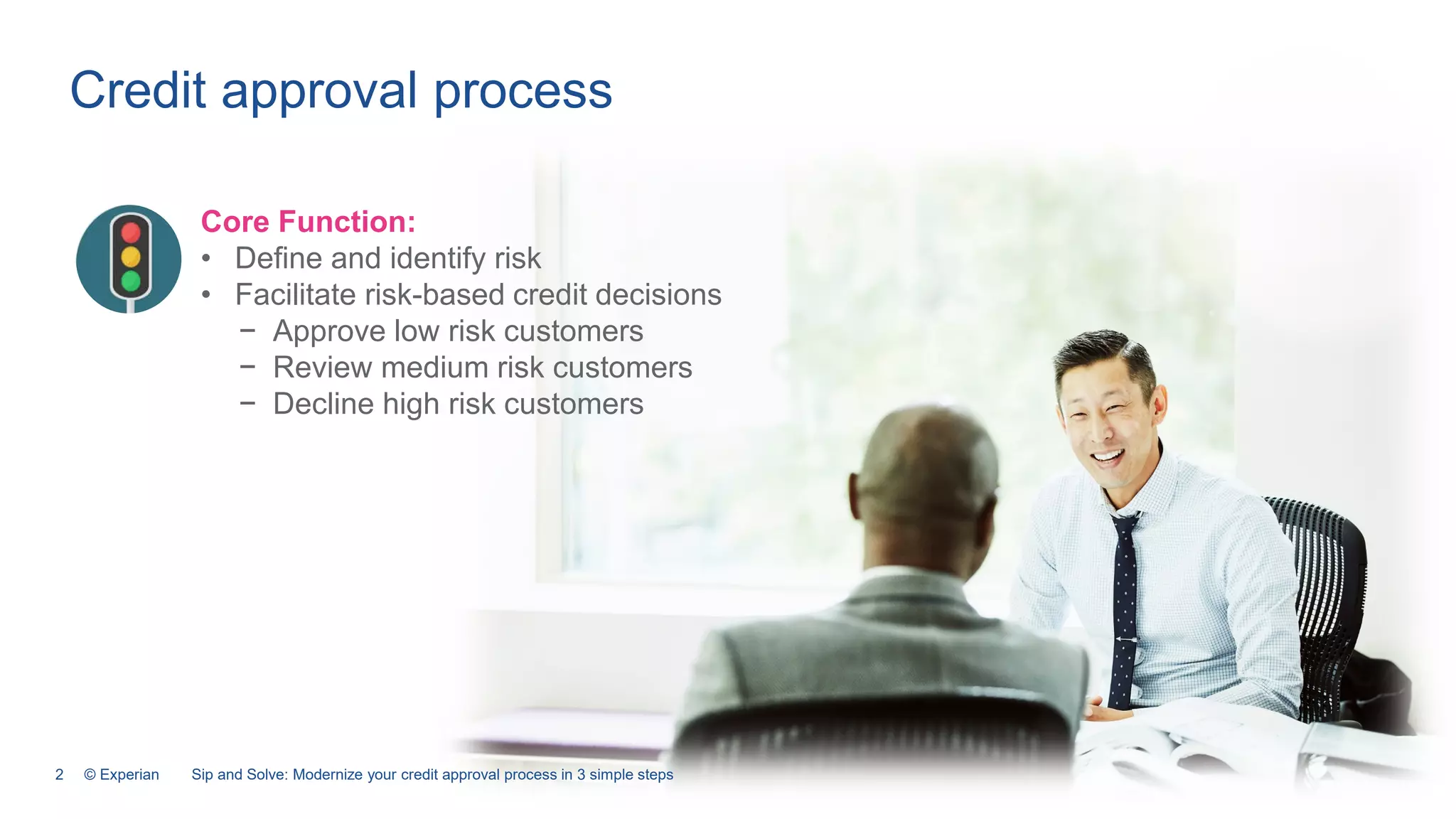 Modernizing the credit approval process in 3 simple steps - Sip and ...