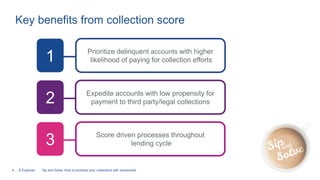 Collections prioritization using a scorecard | PPT